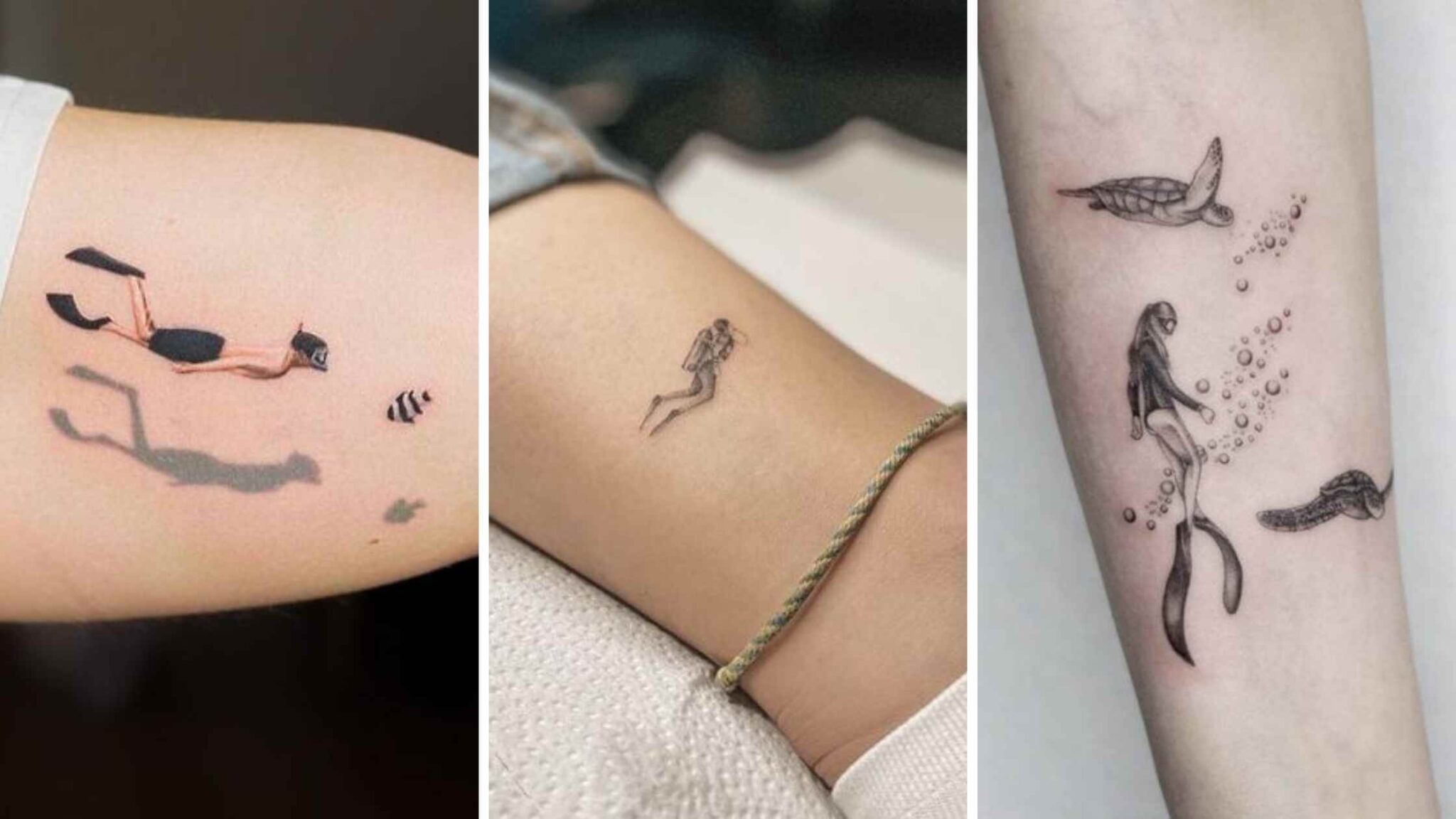 Seja oceânica, 14 ideias de tatuagens para quem ama o mar!
